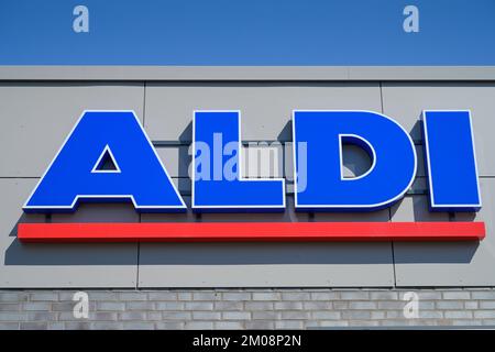 Logo Aldi Nord, Berlin, Deutschland Stock Photo - Alamy