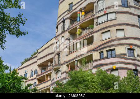 Wohnanlage Waldspirale von Friedensreich Hundertwasser ...