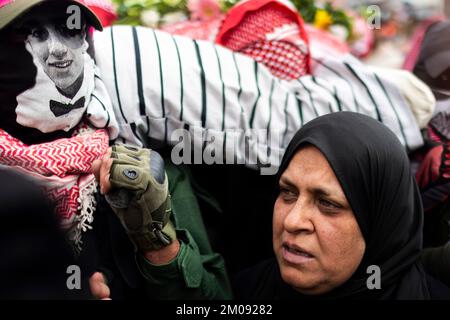 Bethlehem, Palestinian Territories. 05th Dec, 2022. Militants of the ...