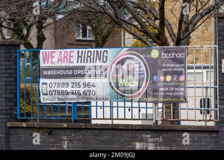 Burnley Lancashire United Kingdom. Boohoo Headquarters building. Taken ...