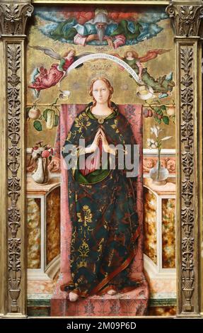 Carlo Crivelli was an Italian Renaissance painter known for his detailed altarpieces. His work ...