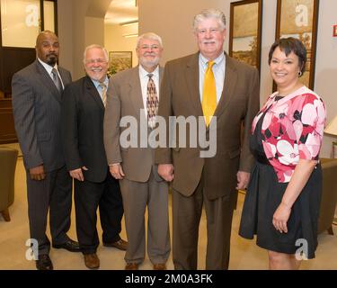 American Federation of Government Employees (AFGE) members arrive for a ...