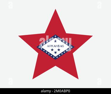 Emblem of Arkansas, state of USA. Vector illustration Stock Vector ...
