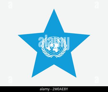 Flag of the United Nations (UN), intergovernmental organization ...