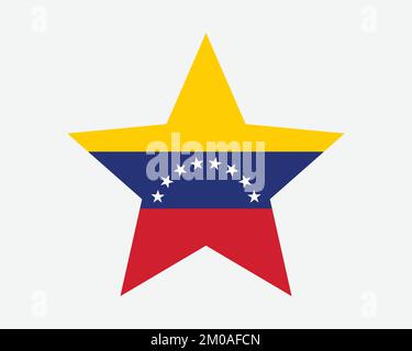 flag of venezuela nation design artwork with different style. Editable ...