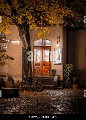 Night images of Basel City, Switzerland Stock Photo - Alamy