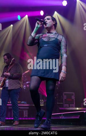 Darrick Keller with Rainbow Kitten Surprise performs during Music ...