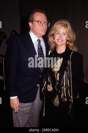 Larry King and Roma Fox at the Screening of Katherine Hepburn: All ...