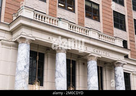 HISTORIC DOWNTOWN JUNEAU ALASKA Stock Photo - Alamy
