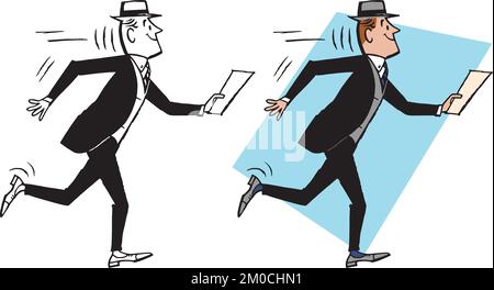 A cartoon illustration of a letter A running and smiling Stock Vector ...