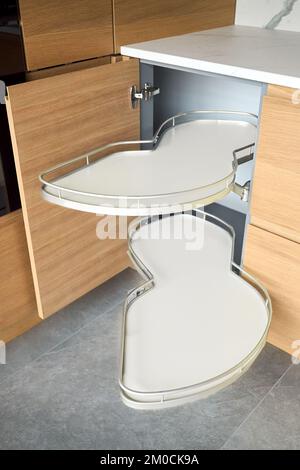 Kitchen access mechanism Magic corner for Blind Corner Cabinets ...