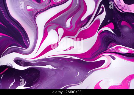 Violet fuchsia pink and white marble abstract background. Decorative ...