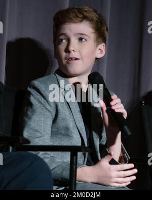 December 3, 2022: Carson Minniear participates in a Q&A after a Private ...