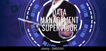 Conceptual display Data Management Supervisor. Internet Concept ...