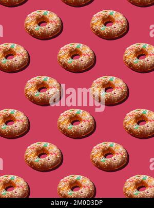 Panettone seamless pattern, this sweet bread is the traditional Italian ...