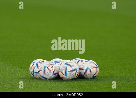 Adidas Al Rihla the official match ball of the 2022 FIFA World Cup in ...