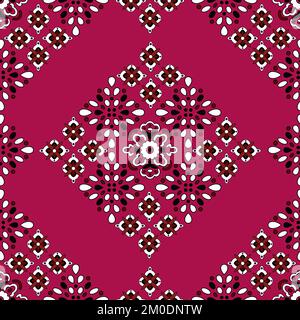 Seamless traditional Indian motif Stock Photo - Alamy