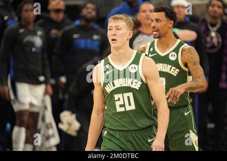 Milwaukee Bucks' AJ Green during the second half of an NBA basketball ...
