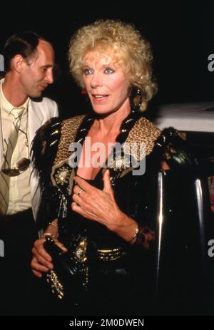 Elke Sommer at the Out There Tonight Opening Night at Pantages Theatre ...