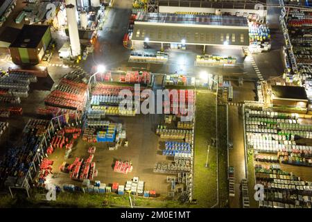 Lower Walsall Street, Wolverhampton, December 6th 2022 - A Boc Gas ...