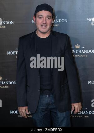 Gregg Bello attends the Moet & Chandon holiday season celebration at ...