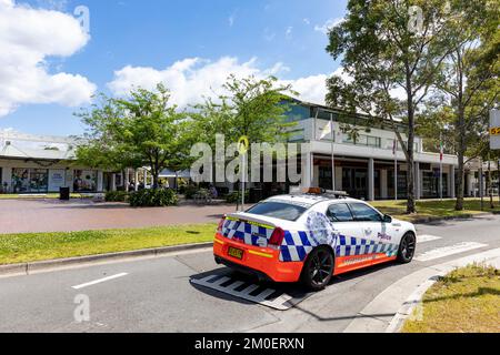 Sydney australian police highway patrol car with australian flag,Sydney ...