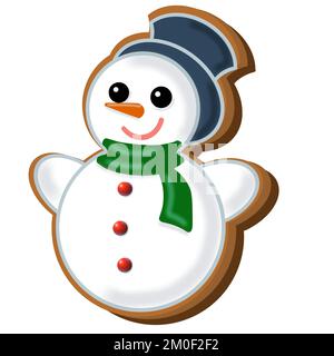 set of stickers christmas bakery gingerbread cookies Stock Photo - Alamy
