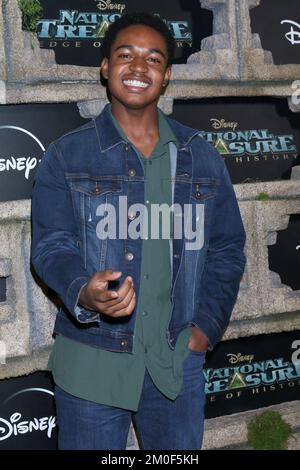 Issac Ryan Brown at the National Treasure - Edge Of History Disney+ ...