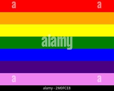 seven-color rainbow element. and Seven colors Red, green, blue, yellow ...