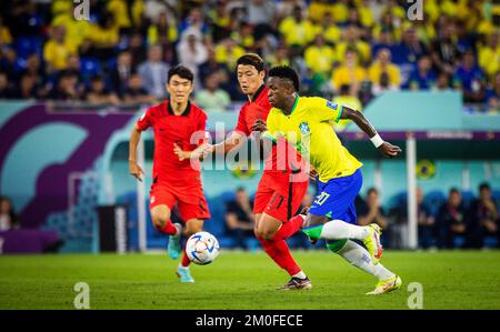 Hwang Hee-Chan of Korea Republic controls the ball during a FIFA Men’s ...