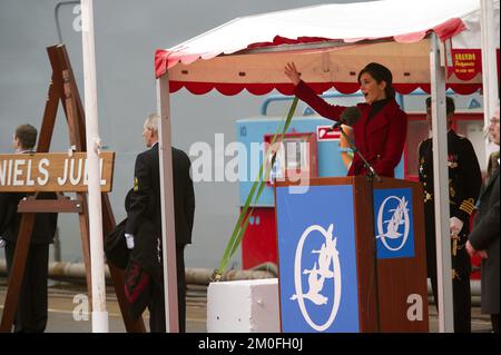 POLFOTO 07/11/2011 Crown Princess Mary christened today Monday 7th. of ...
