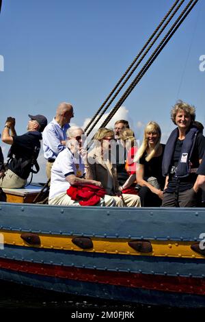 Queen Margrethe sailed Sunday July 8th. 2012 on the first part of the ...
