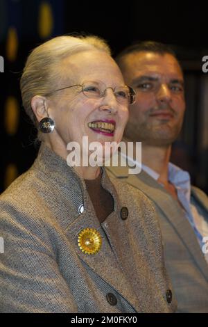 Queen Margrethe and Tivoli Ballet director Peter Bo Bendixen at the ...