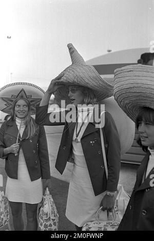 The Danish World Cup soccer girls return home from Mexico. Fot. At the ...