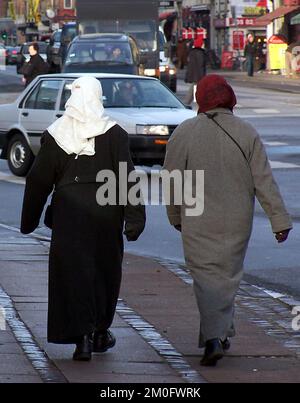 Muslim women in Denmark Stock Photo - Alamy