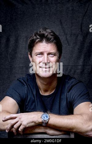 Soccer-player Michael Laudrup with his son Andreas Laudrup Stock Photo ...