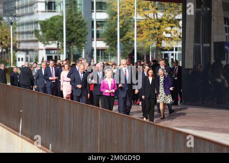 Tirana, Albania on December 12, 2022. Albanian Prime Minister Edi Rama ...