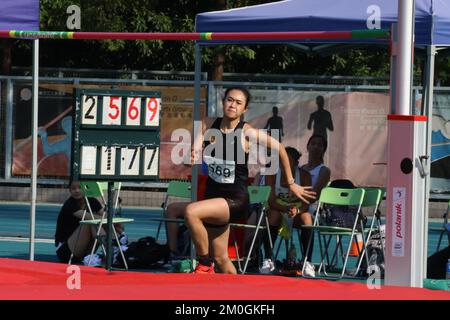 High jumper Phoebe Chung Wai-yan won the Hong Kong Athletics ...