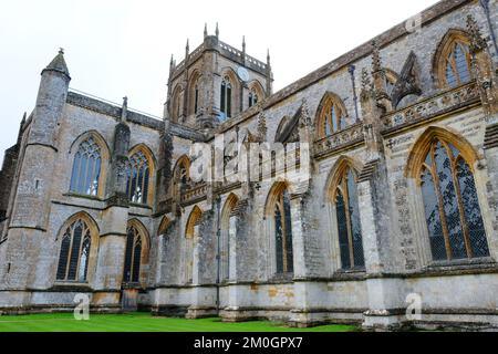 Exterior view of Milton Abbas Abbey Church, Dorset, UK - John Gollop ...