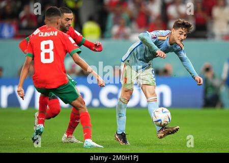 Doha, Qatar. 06/12/2022, Pablo Martin Gavi of Spain during the FIFA ...