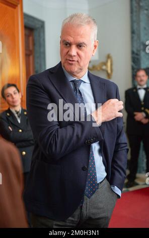 Rome, Italy. 06th Dec, 2022. Anastasia Doga attends the blu carpet of ...