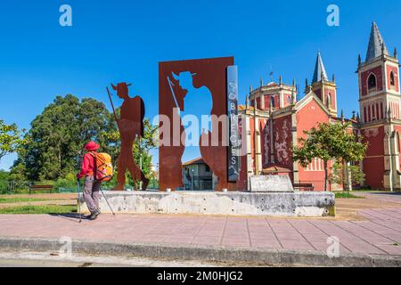 Spain, province of Cantabria, Alfoz de Lloredo, Cobreces hamlet on the ...