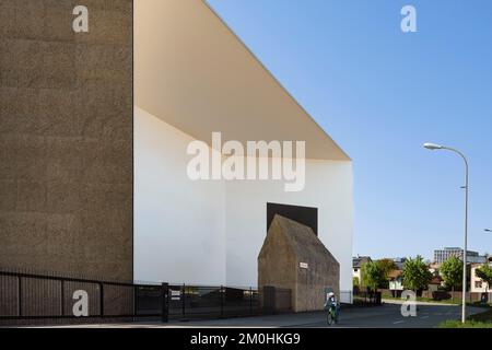 Switzerland, Basel, the Schaulager by the architects Herzog and de ...