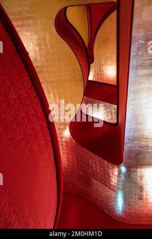 Switzerland, Basel, the concert hall Stadtcasino Basel restructured by ...