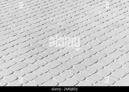 Bright white light stone paving slabs floor tile urban texture street ...