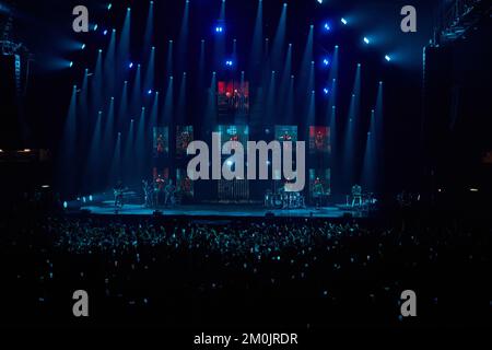 Palasele, Eboli, Italy, December 06, 2022, Salmo during Salmo - Flop ...