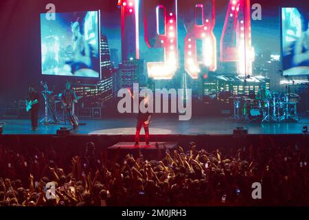 Palasele, Eboli, Italy, December 06, 2022, Salmo during Salmo - Flop ...
