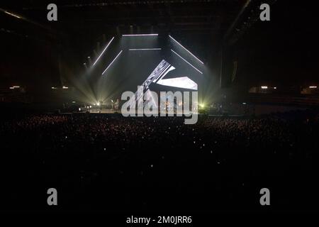 Palasele, Eboli, Italy, December 06, 2022, Salmo during Salmo - Flop ...