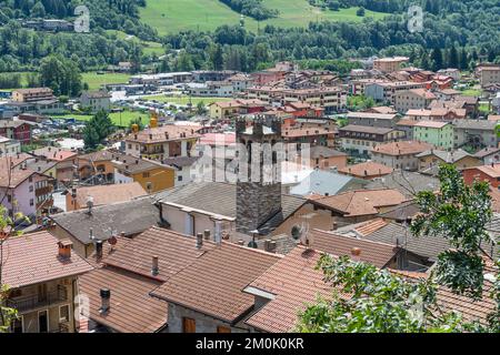 View of Malonno Stock Photo - Alamy