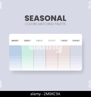 Color palette in a Passion colour themed collections. Color scheme or ...